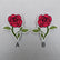 Vintage Style Chainstitch Rose Patch - Available in Different Colors - – Pinsetter Alley